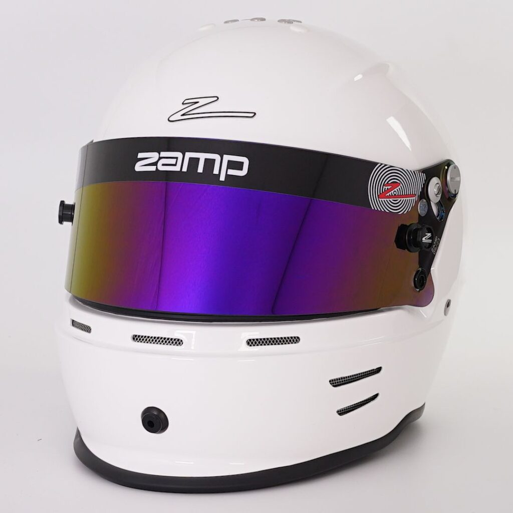 RZ 42 Youth White Karting Helmet - Zamp Helmets UK | Helmet 28 - £259