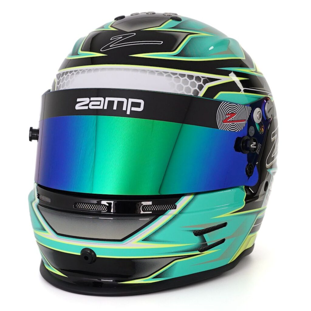 RZ 42 Youth Green/Silver – Zamp Helmets UK | Helmet 28