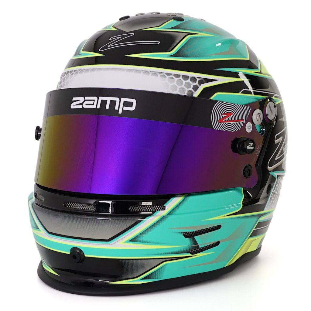 RZ 42 Youth Green/Silver – Zamp Helmets UK | Helmet 28