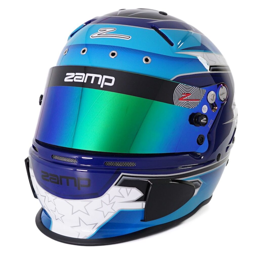 RZ 70E Switch Blue / Light Blue £589 - Zamp Helmets UK | Helmet 28 NEW