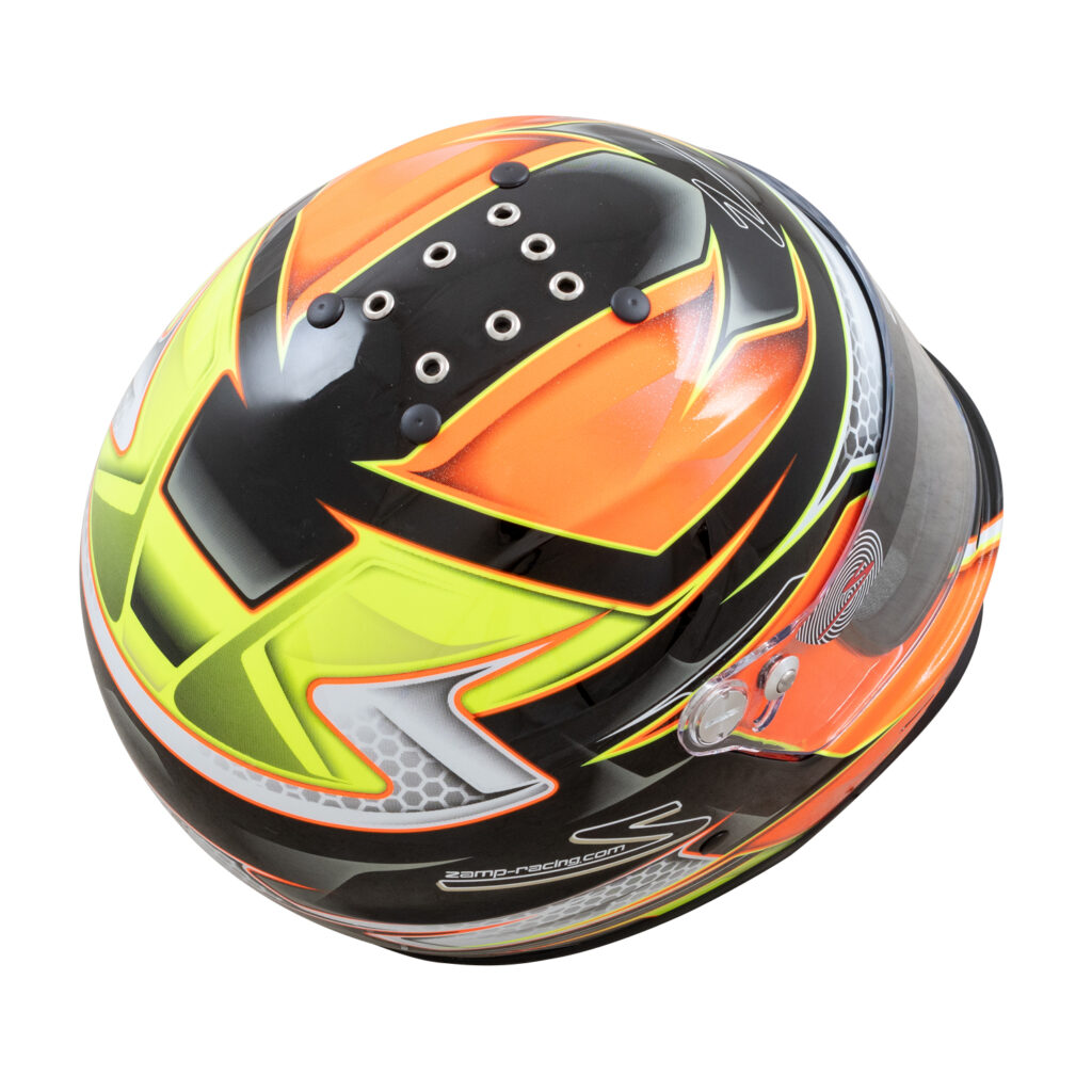 RZ 42 Youth Orange/Yellow – Zamp Helmets UK | Helmet 28