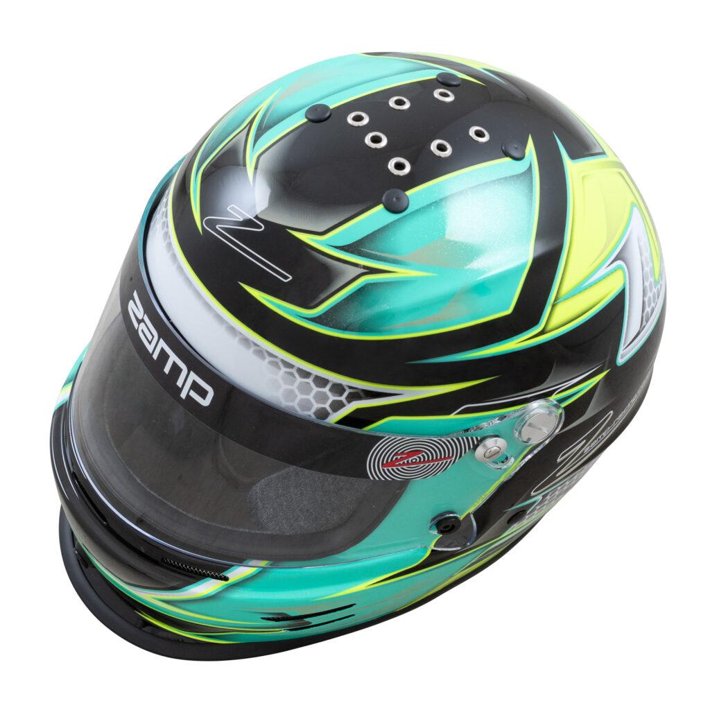 RZ 42 Youth Green/Silver – Zamp Helmets UK | Helmet 28