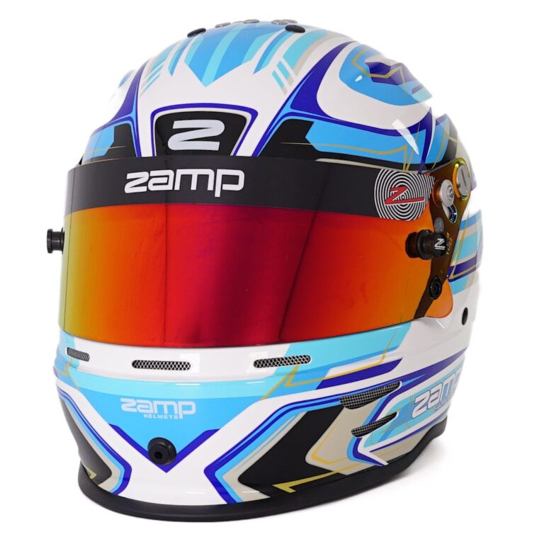 RZ 42 Youth White / Blue – Zamp Helmets UK | Helmet 28