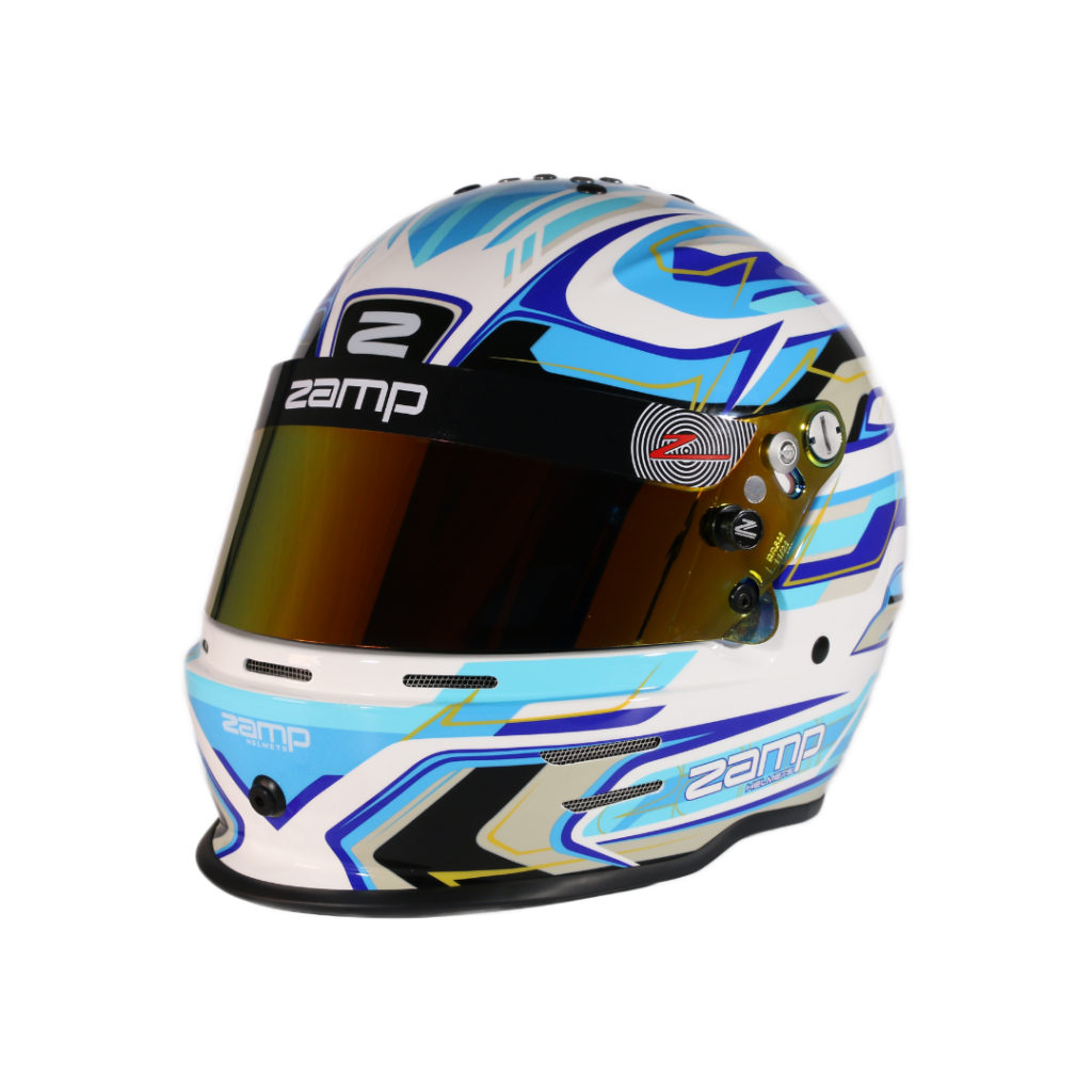 RZ 42 Youth White / Blue £299 - Zamp Helmets