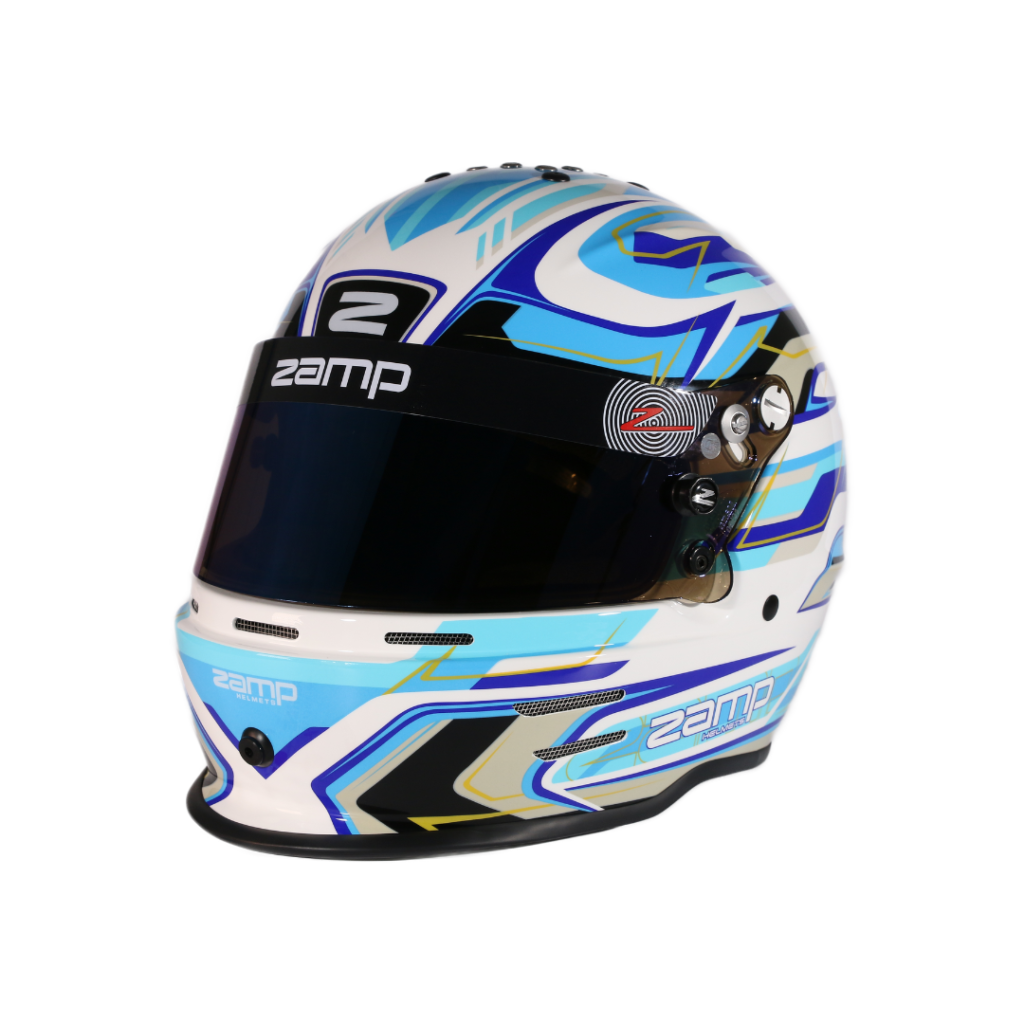 RZ 42 Youth White / Blue £299 - Zamp Helmets