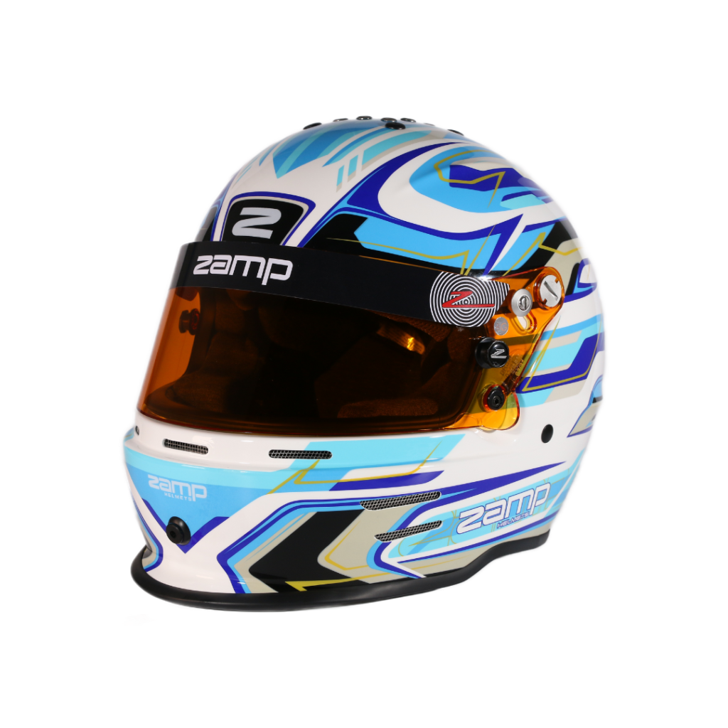 RZ 42 Youth White / Blue £299 - Zamp Helmets