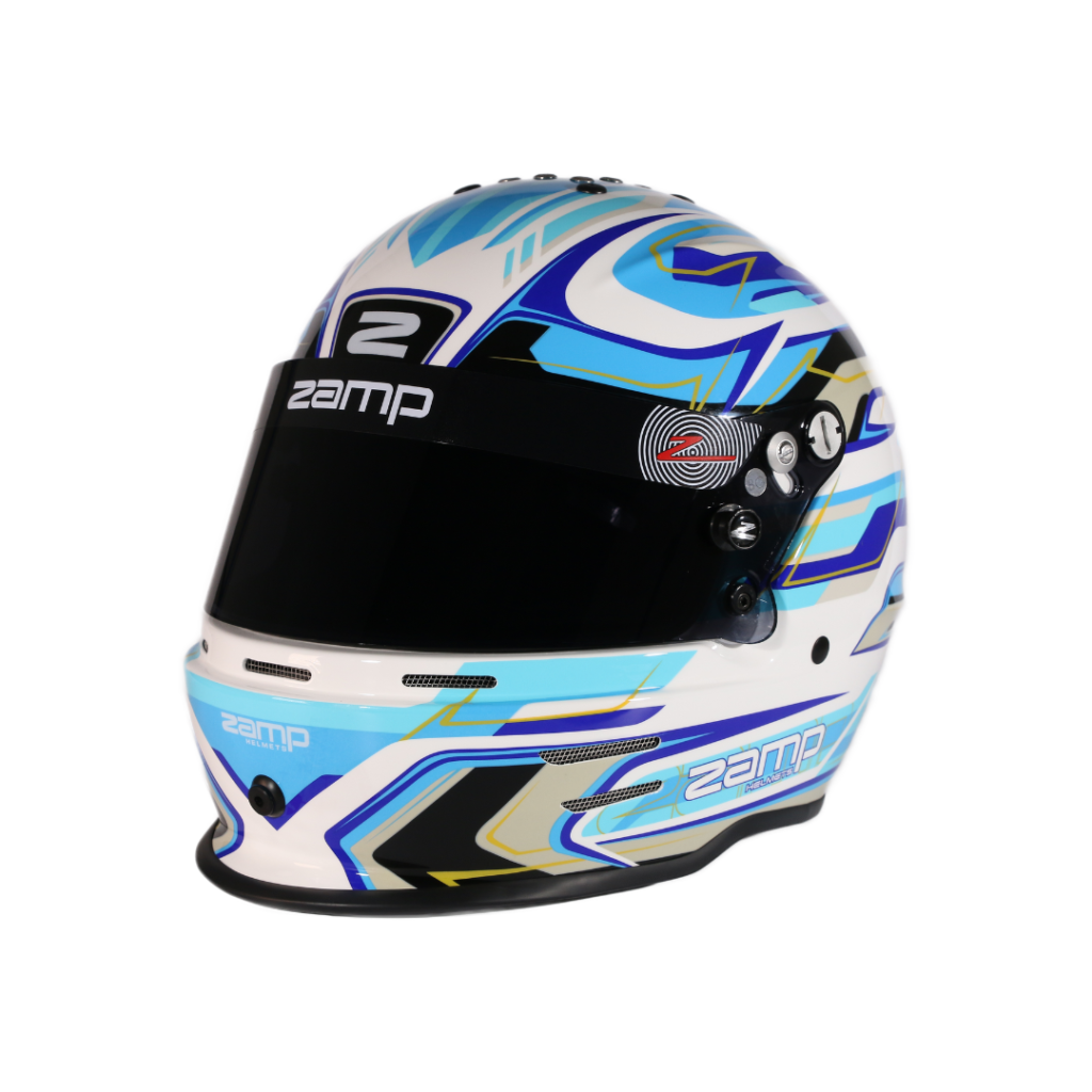 RZ 42 Youth White / Blue £299 - Zamp Helmets