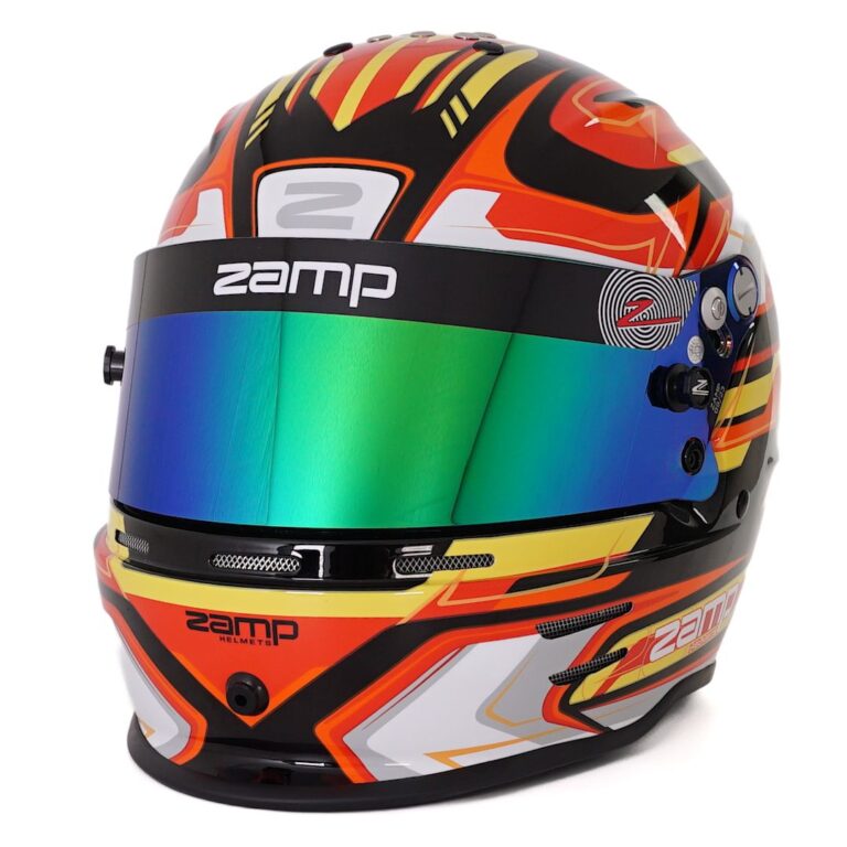 RZ 42 Youth Black / Red – Zamp Helmets UK | Helmet 28