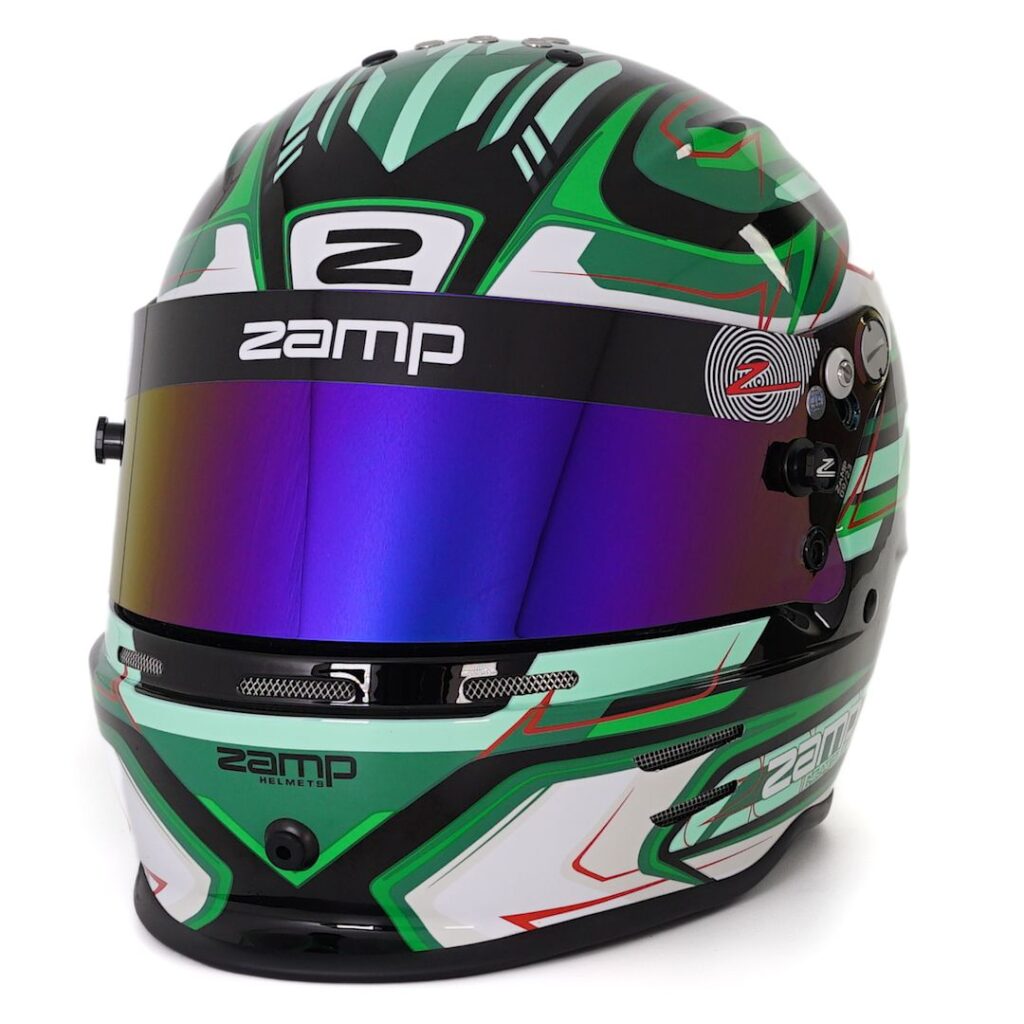 RZ 42 Youth Black / Green £299 - Zamp Helmets UK | Helmet 28