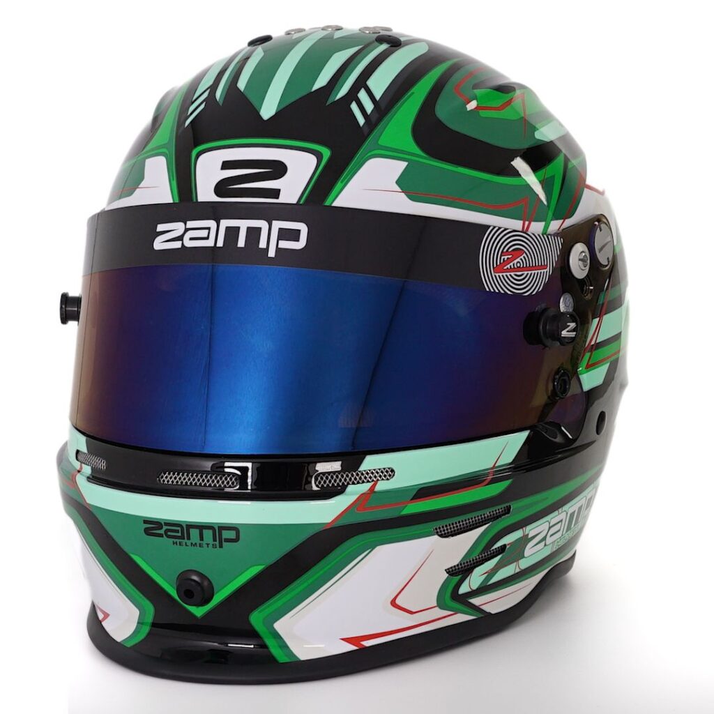 RZ 42 Youth Black / Green £299 - Zamp Helmets UK | Helmet 28