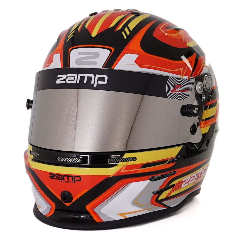 RZ 42 Youth Black / Red – Zamp Helmets UK | Helmet 28