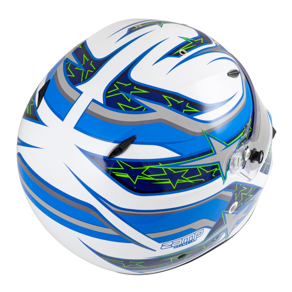 ZR-72 White / Blue – Zamp Helmets UK | Helmet 28