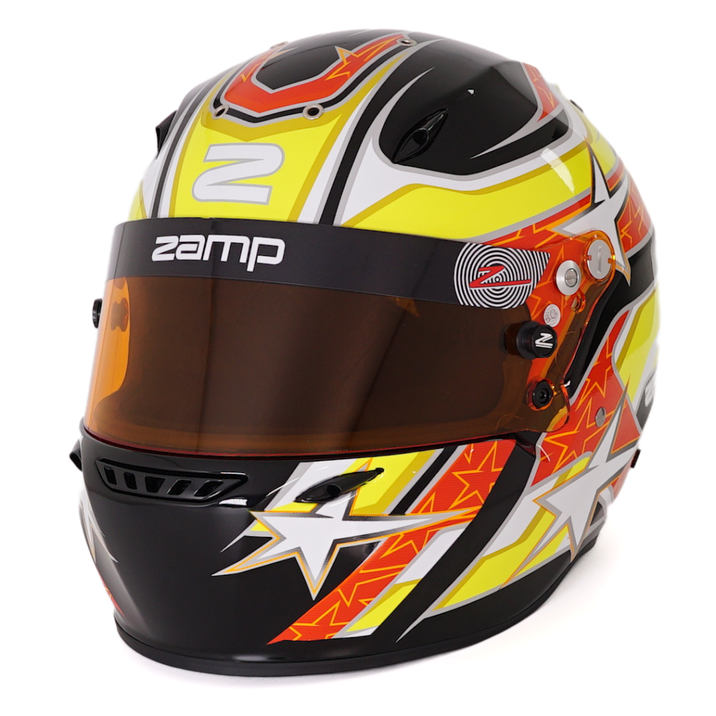 ZR-72 Black / Red / Orange – Zamp Helmets UK | Helmet 28