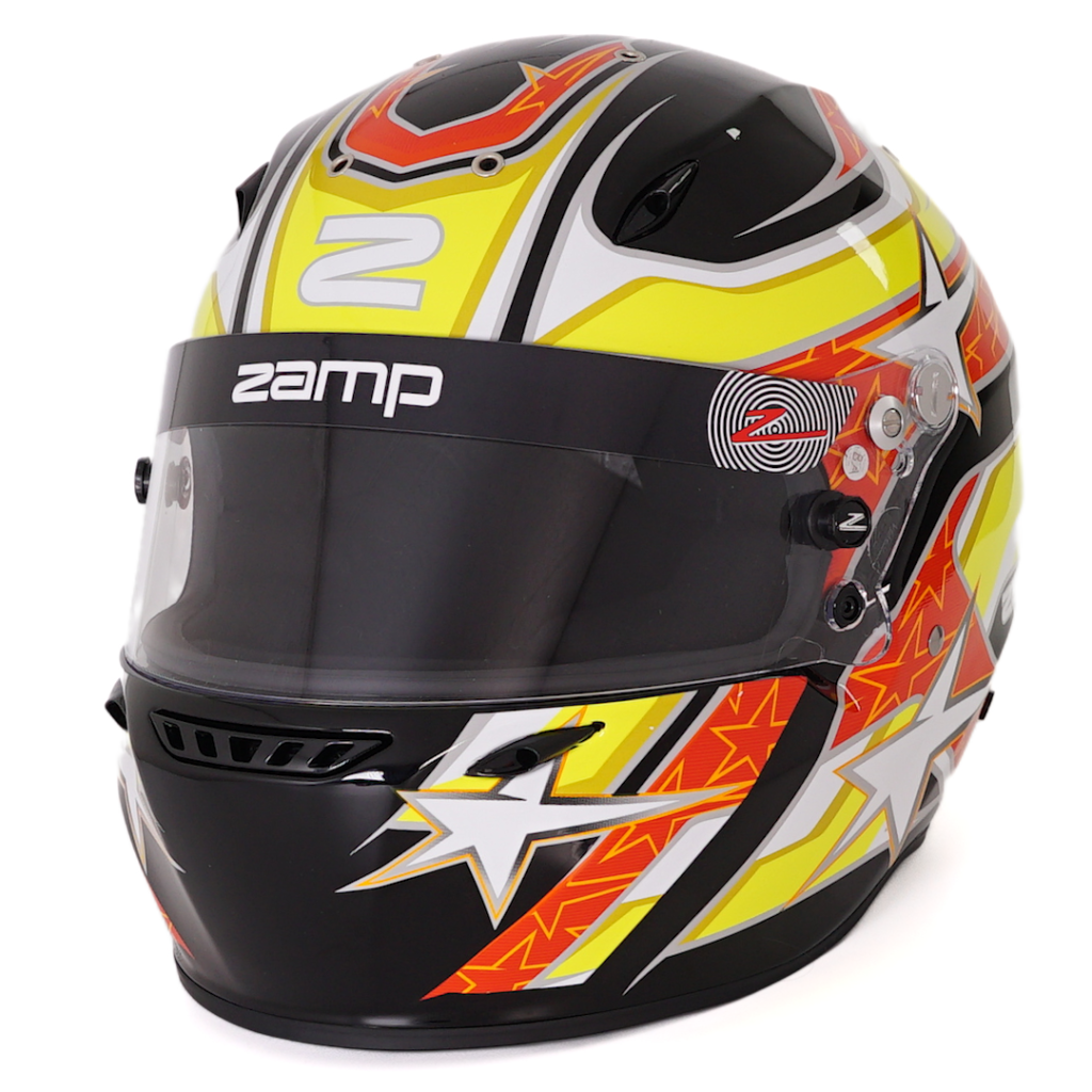 ZR-72 Black / Red / Orange – Zamp Helmets UK | Helmet 28