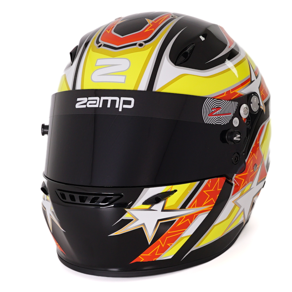 ZR-72 Black / Red / Orange – Zamp Helmets UK | Helmet 28