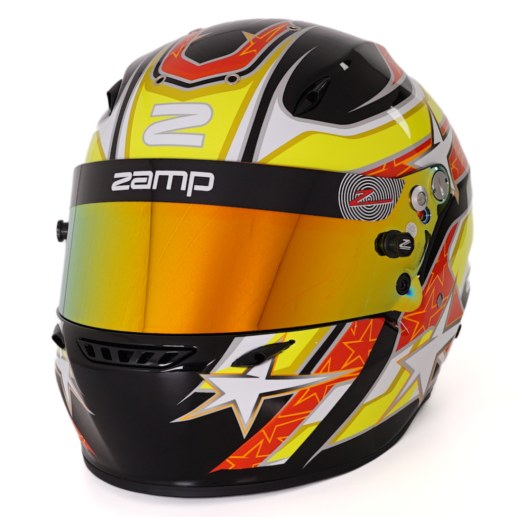 ZR-72 Black / Red / Orange – Zamp Helmets UK | Helmet 28