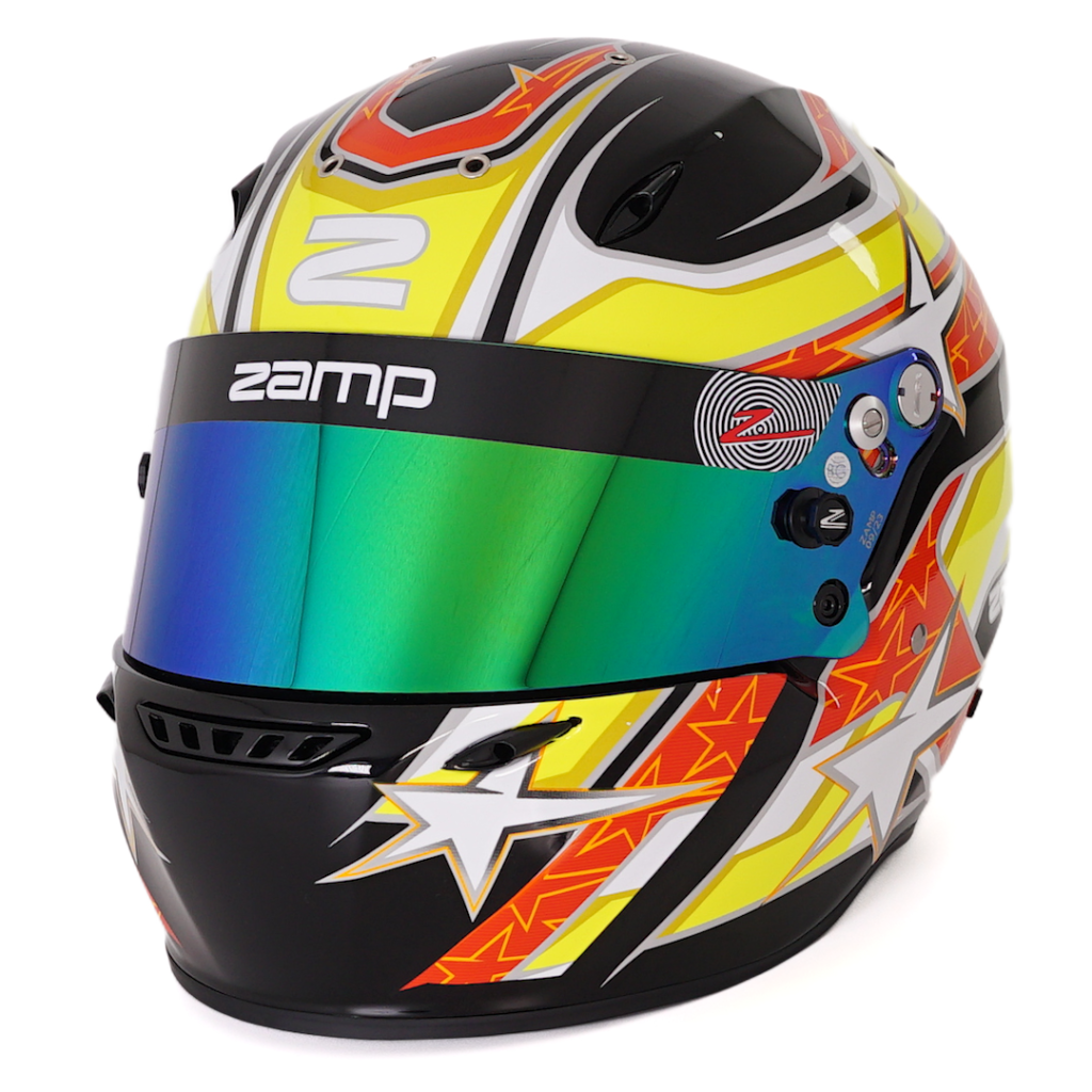 ZR-72 Black / Red / Orange – Zamp Helmets UK | Helmet 28
