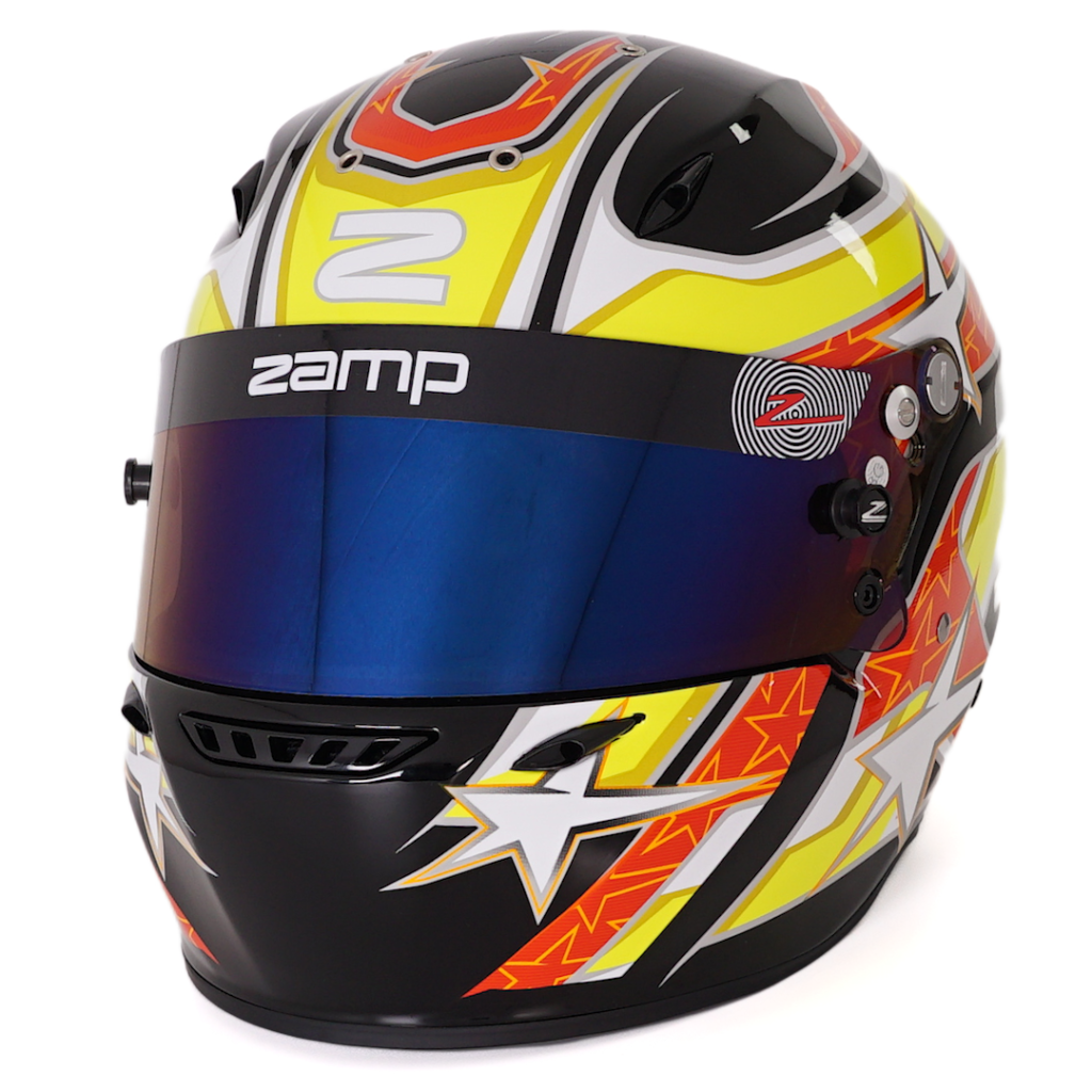 ZR-72 Black / Red / Orange – Zamp Helmets UK | Helmet 28