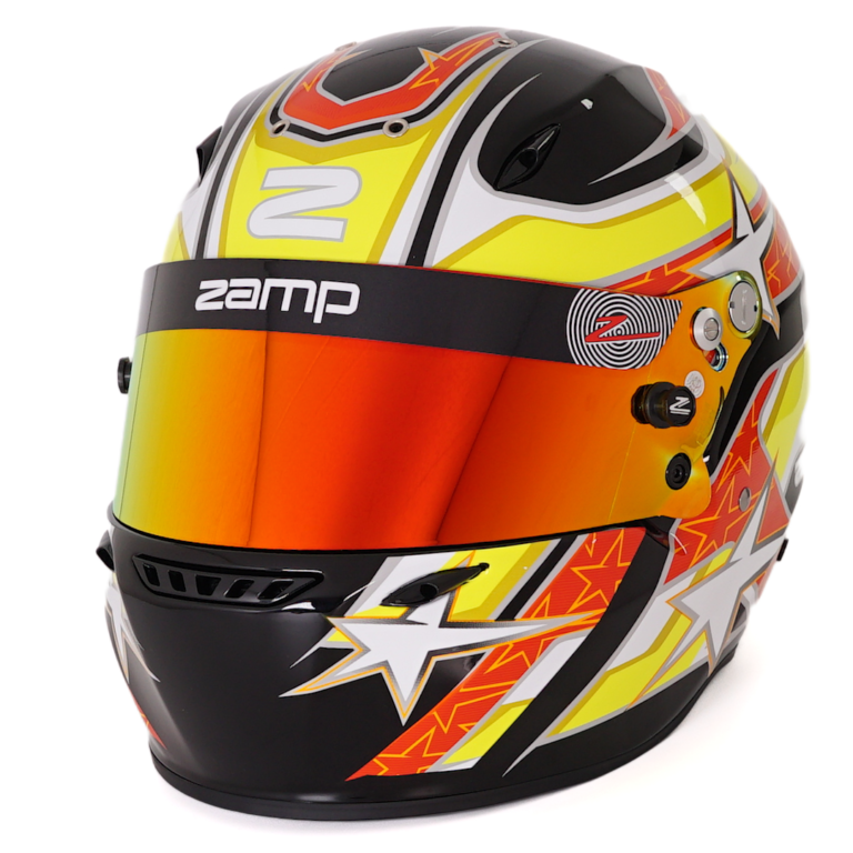ZR-72 Black / Red / Orange – Zamp Helmets UK | Helmet 28