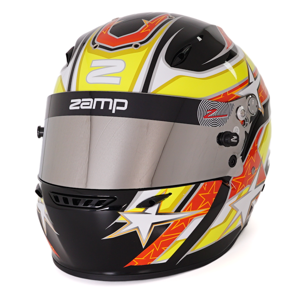 ZR-72 Black / Red / Orange – Zamp Helmets UK | Helmet 28