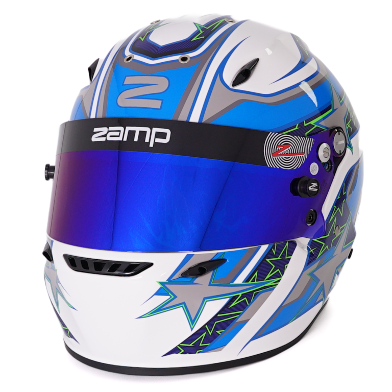 ZR-72 White / Blue – Zamp Helmets UK | Helmet 28
