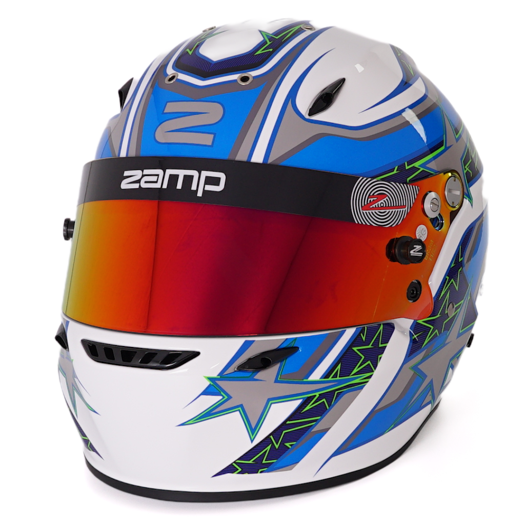 ZR-72 White / Blue – Zamp Helmets UK | Helmet 28