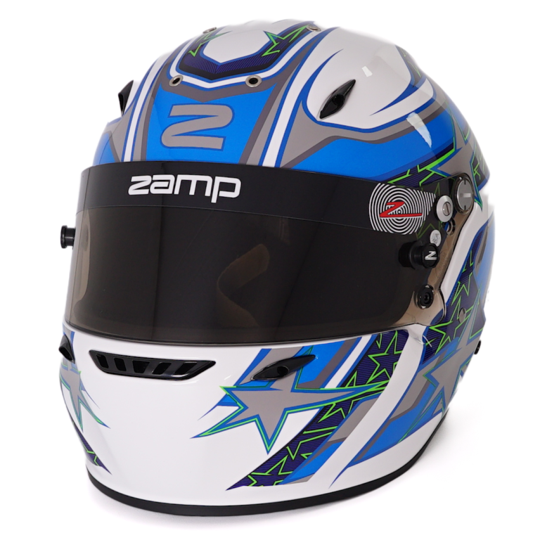 ZR-72 White / Blue – Zamp Helmets UK | Helmet 28