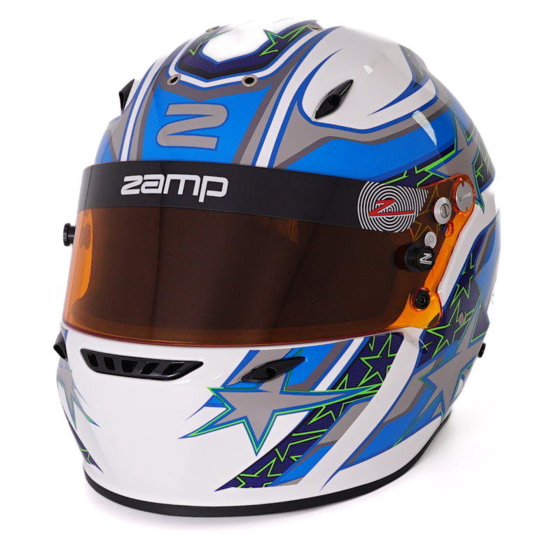 ZR-72 White / Blue – Zamp Helmets UK | Helmet 28