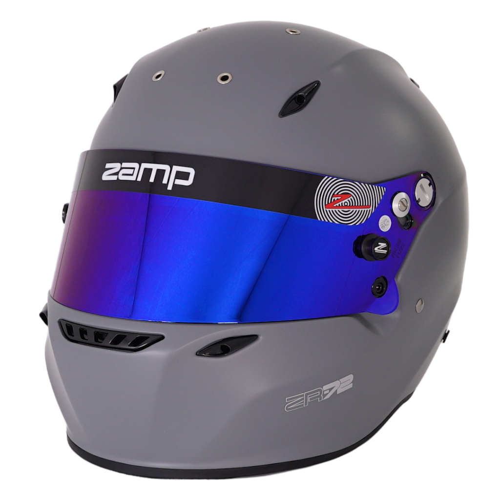 ZR-72 Matte Grey – Zamp Helmets UK | Helmet 28