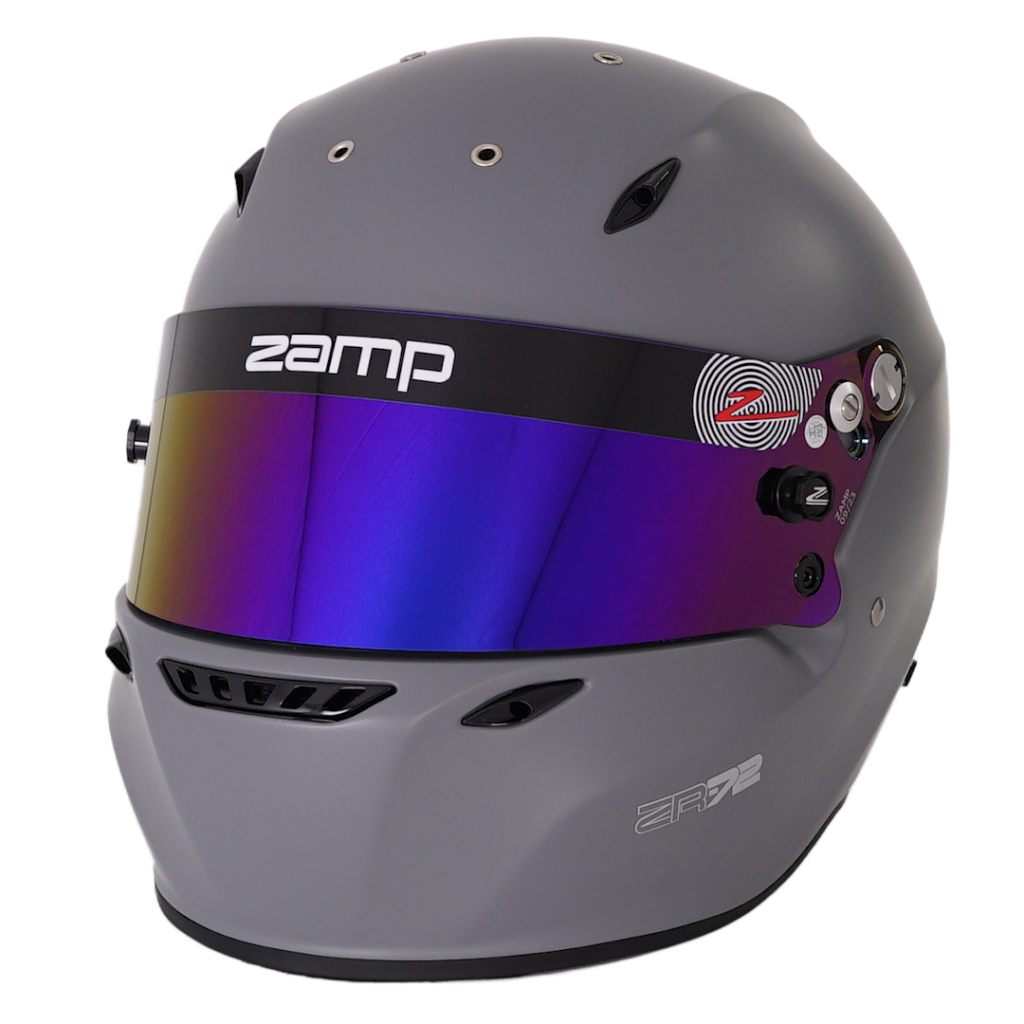 ZR-72 Matte Grey – Zamp Helmets UK | Helmet 28