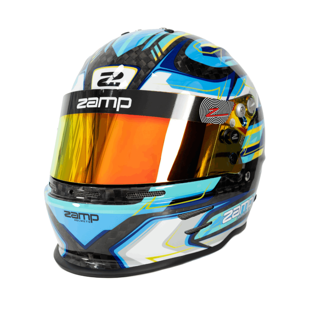 RZ 48 Youth Carbon Blue – Zamp Helmets UK | Helmet 28