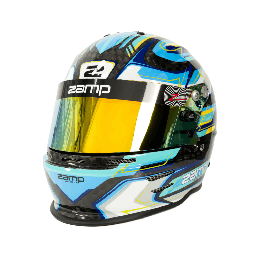 RZ 48 Youth Carbon Blue – Zamp Helmets UK | Helmet 28