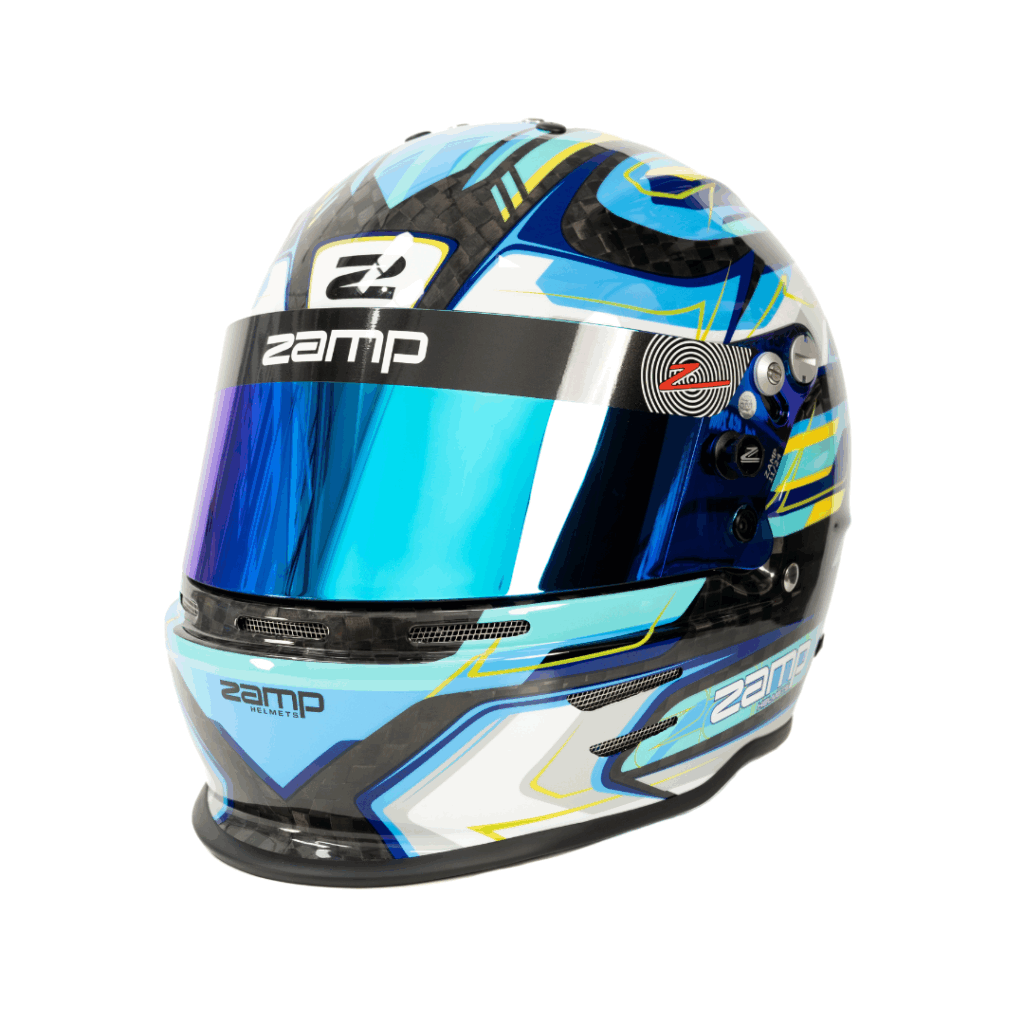RZ 48 Youth Carbon Blue – Zamp Helmets UK | Helmet 28