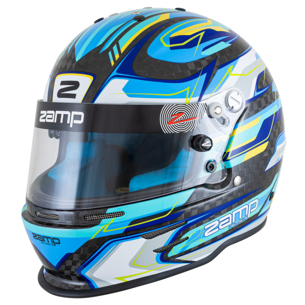 RZ 48 Youth Carbon Blue – Zamp Helmets UK | Helmet 28