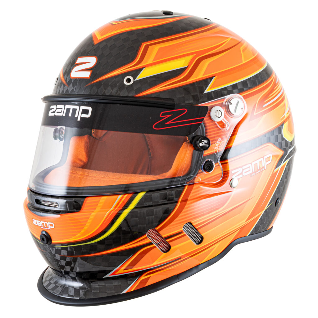 RZ 67D Carbon Orange / Yellow – Zamp Helmets UK | Helmet 28